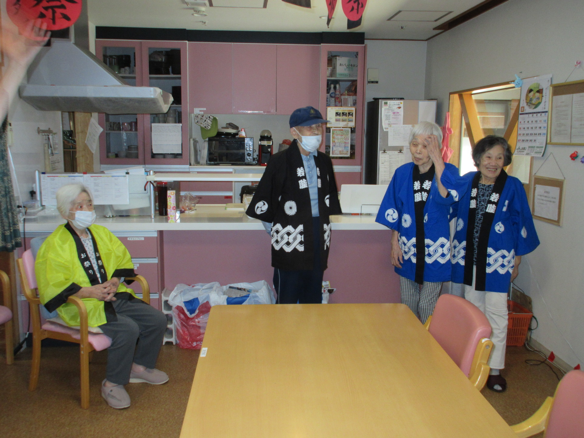 かえでの夏祭り: ぐるーぷほーむ杜の郷能美かえで